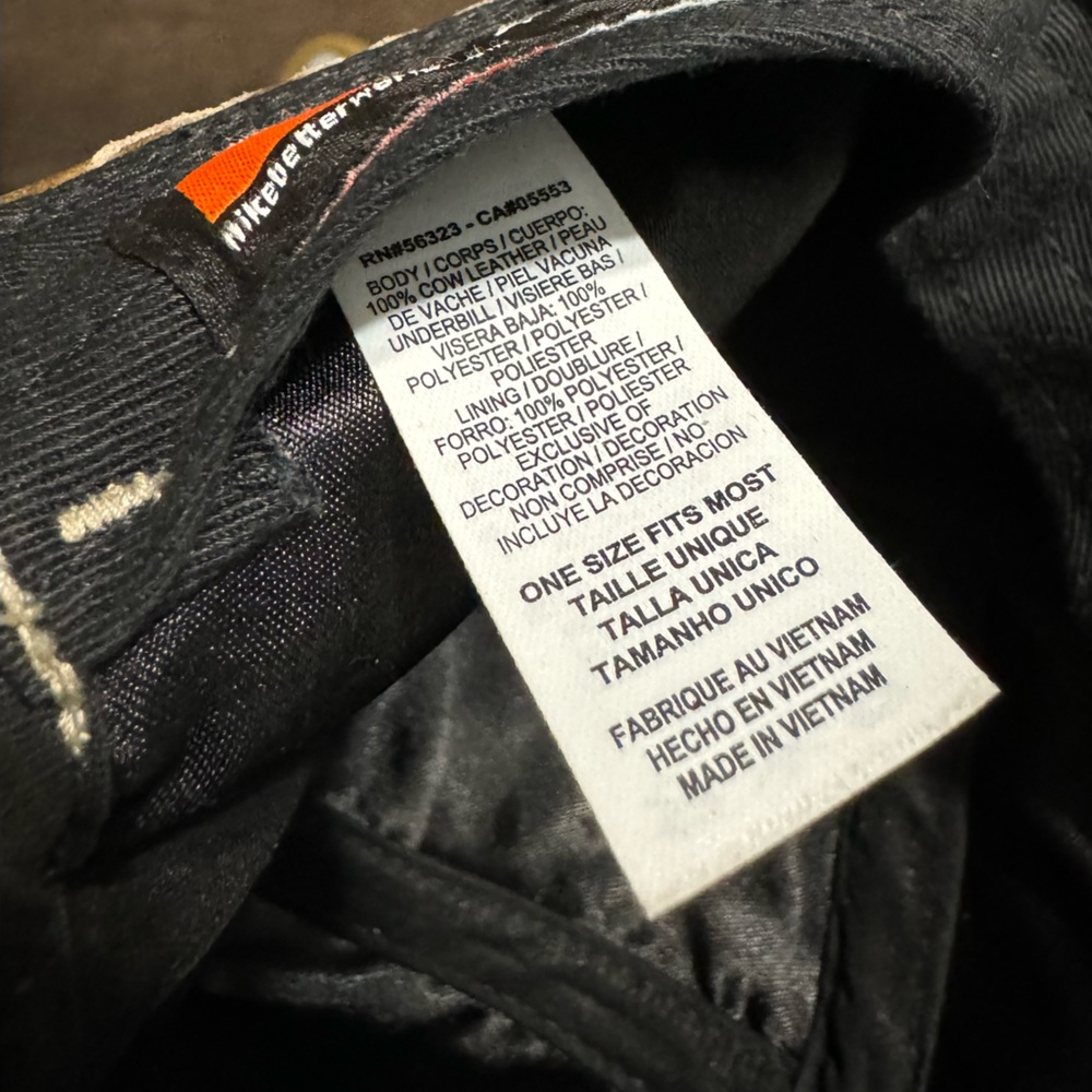 Kobe Nike Snake Mamba Print Leather Hat - Gem